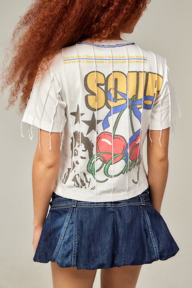 Basic Pleasure Mode Sour Cherry T-Shirt | Urban Outfitters UK