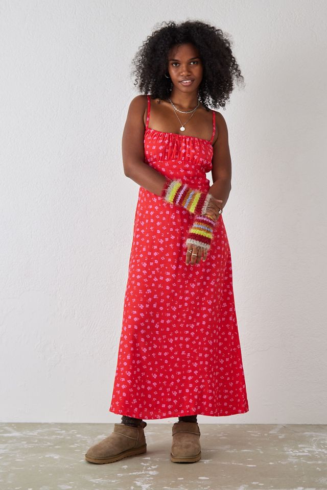 Faithfull The Brand – Midikleid „Carioca Sunset" mit Blumenmuster ...