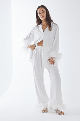 Sleeper - Pyjama Original & Chic blanc | Urban Outfitters FR
