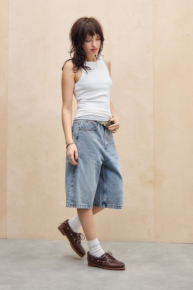 Ed Hardy Born Wild Howl Jorts | Urban Outfitters UK