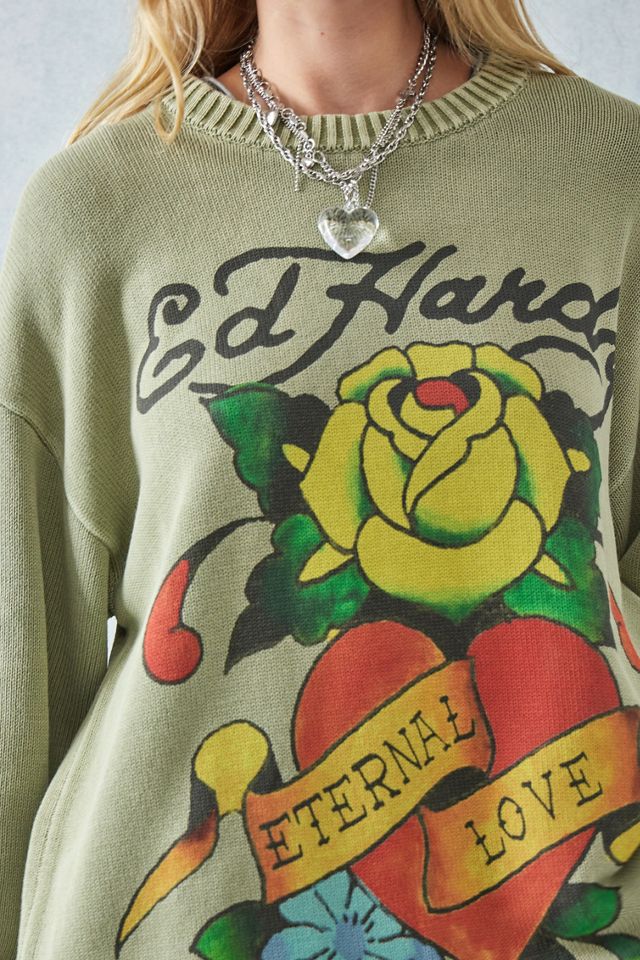 Ed Hardy UO Exclusive Eternal Love Jumper | Urban Outfitters UK