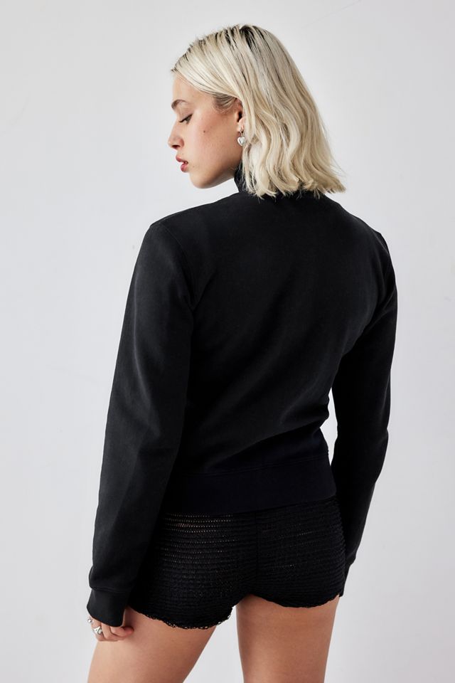 FCUK UO Exclusive Black Zip-Up Track Jacket | Urban Outfitters UK