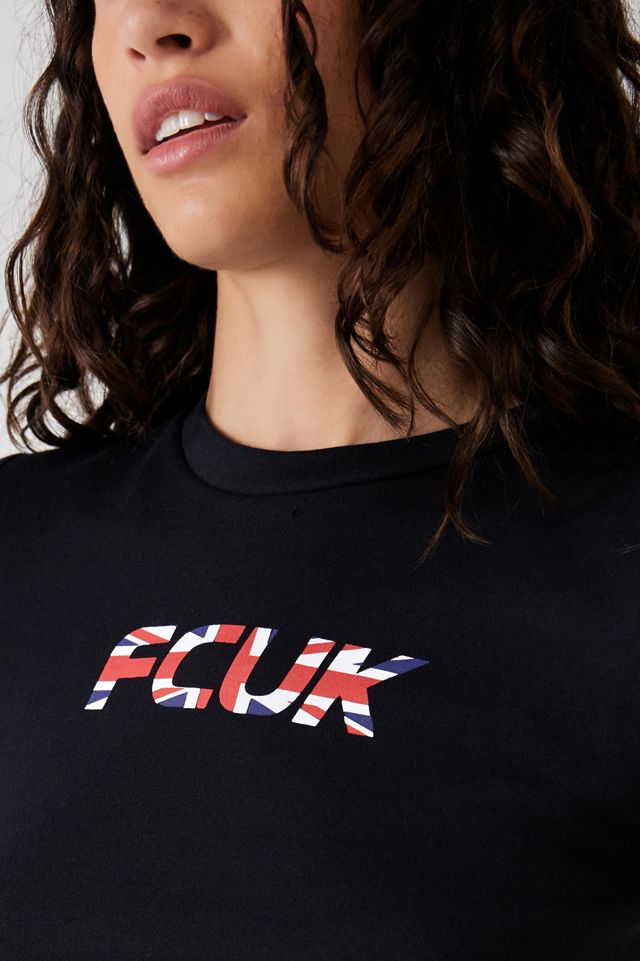 Fcuk UO Exclusive Logo Baby T-Shirt | Urban Outfitters UK