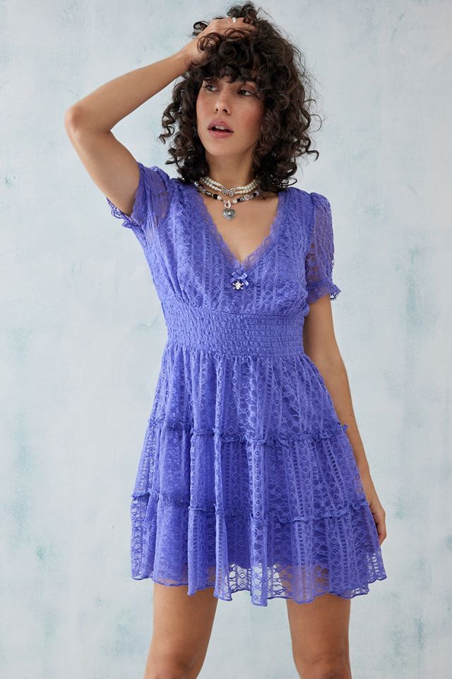 Betsey Johnson Hannah Mini Dress | Urban Outfitters UK