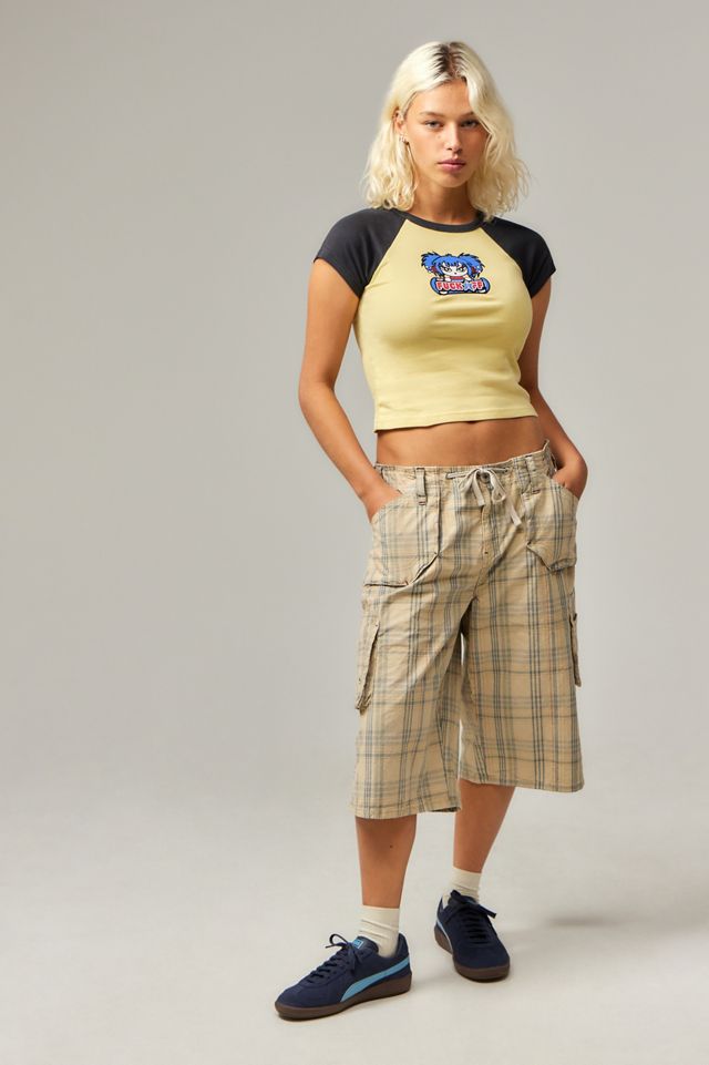 Minga London Go To Hell Cropped T-Shirt | Urban Outfitters UK