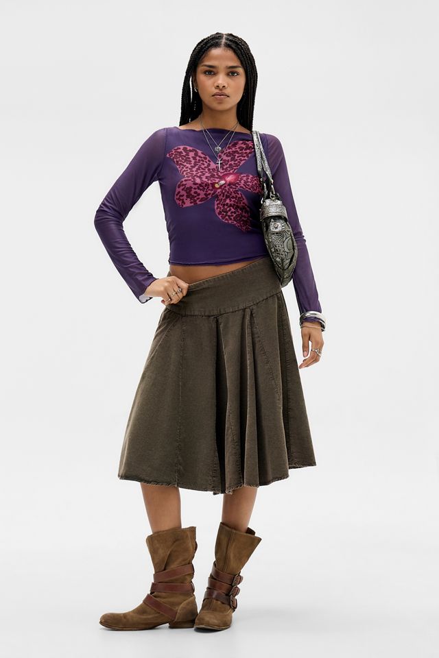 Top Morado de Manga Larga Armali de Motel | Urban Outfitters ES