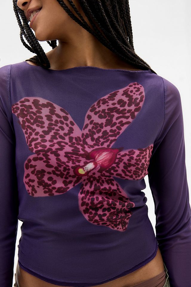 Top Morado de Manga Larga Armali de Motel | Urban Outfitters ES