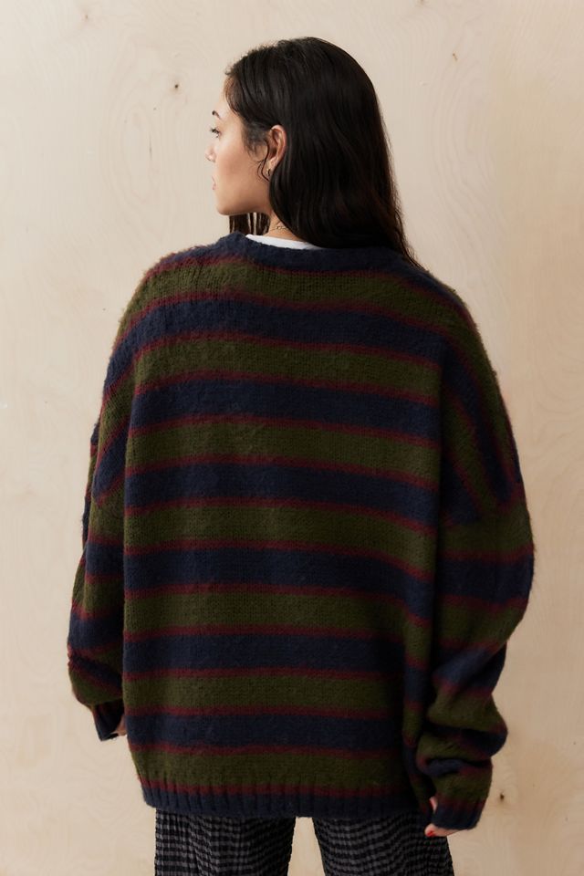 The Ragged Priest UO Exclusive Striped Logo Jumper | Urban Outfitters UK
