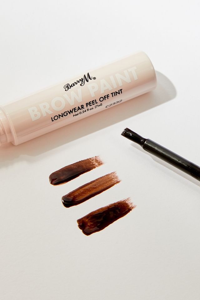 Barry M Dark Brown Brow Paint Peel Off Tint | Urban Outfitters UK