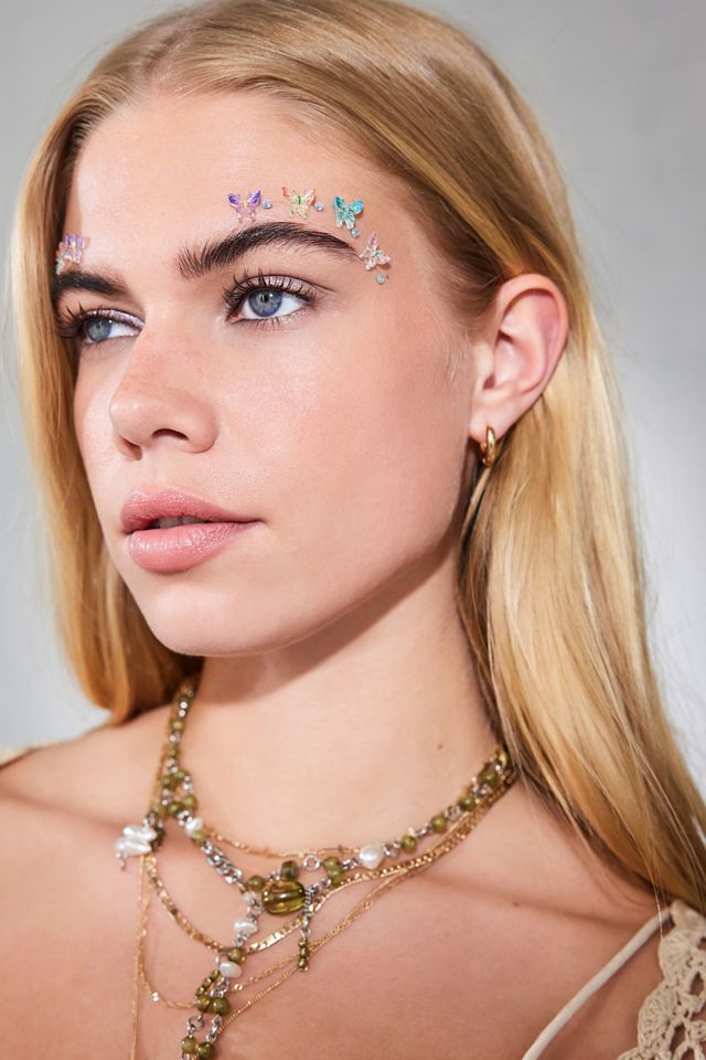 Butterfly Easy Peasy Face Gems | Urban Outfitters UK