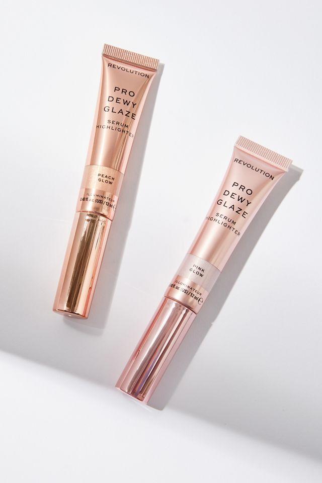 Revolution Peach Dewy Glaze Highlighter | Urban Outfitters UK