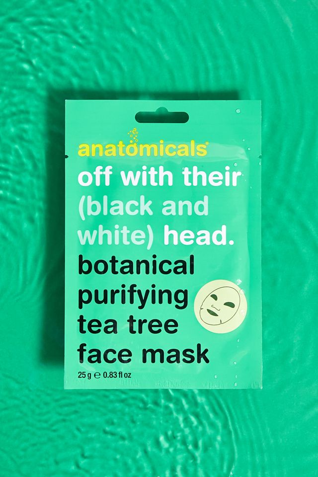 Anatomicals Purifying Tea Tree Sheet Mask | Urban Outfitters UK