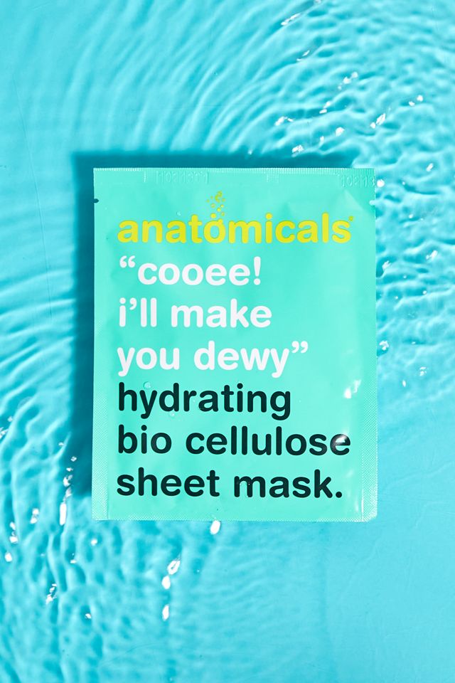 Anatomicals Hydrating Bio Cellulose Sheet Mask | Urban Outfitters UK
