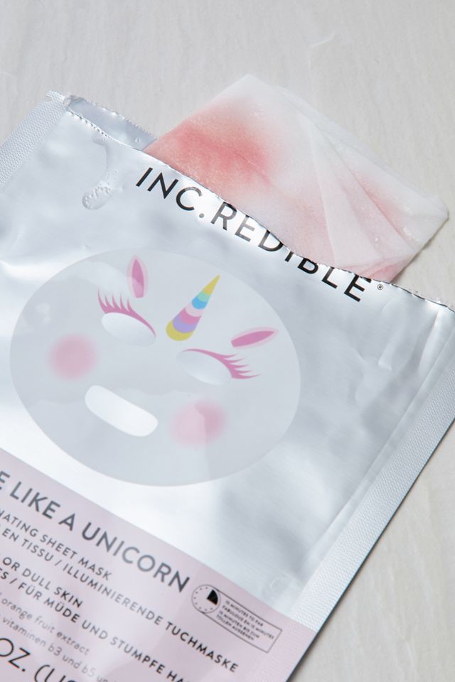 INC.redible Unicorn Sheet Mask | Urban Outfitters UK