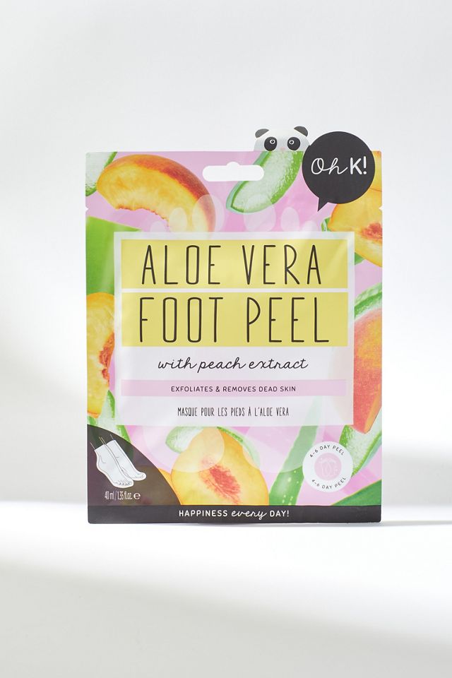 Oh K! Aloe Vera Foot Peel Mask | Urban Outfitters UK