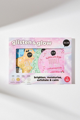 Oh K! Glisten & Glow Face Masks Set | Urban Outfitters UK
