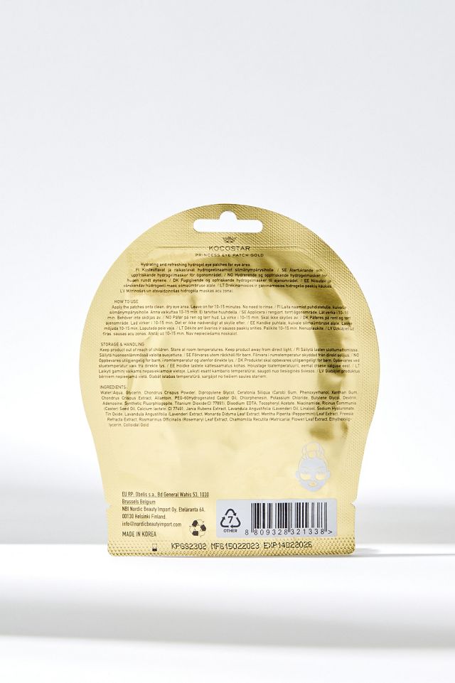 KOCOSTAR Gold Princess Eye Patches Single Pack | Urban Outfitters UK