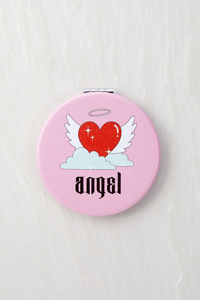Pink Angel Compact Mirror | Urban Outfitters UK