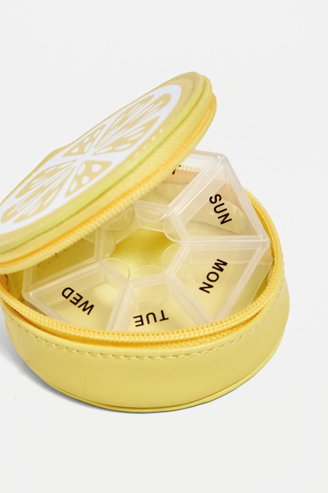 UO Lemon Pill Case | Urban Outfitters UK