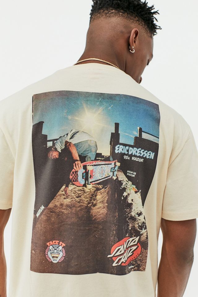 Santa Cruz UO Exclusive Cream Dressen Razor T-Shirt | Urban Outfitters ES