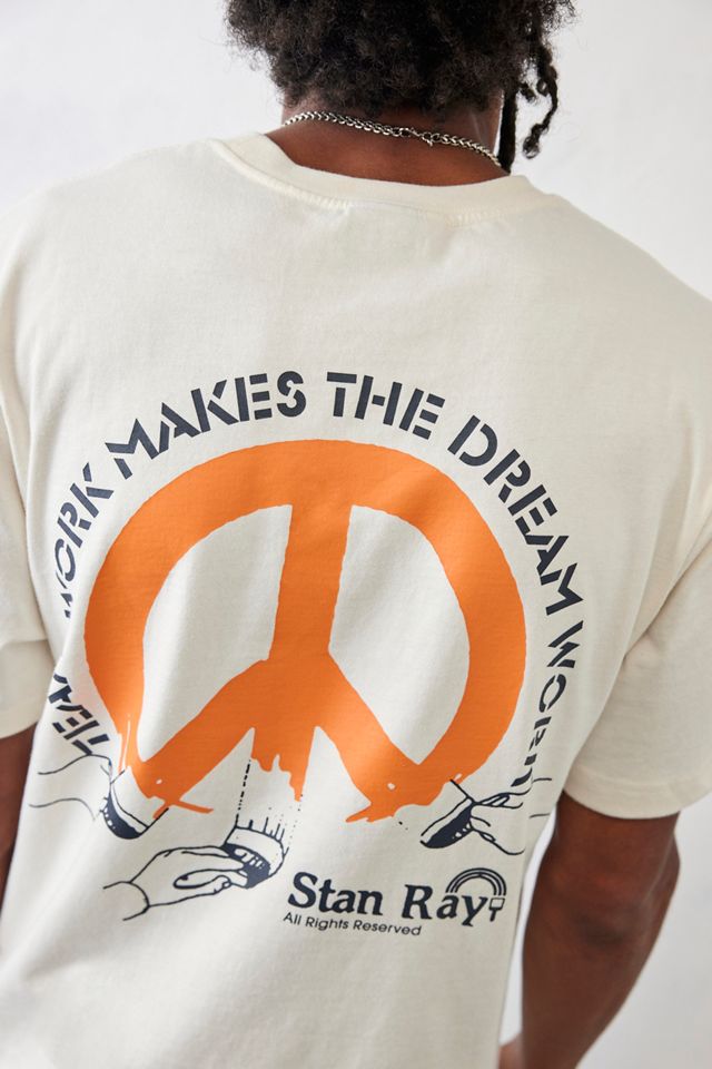 Stan Ray Ecru Dreamworks T-Shirt | Urban Outfitters UK