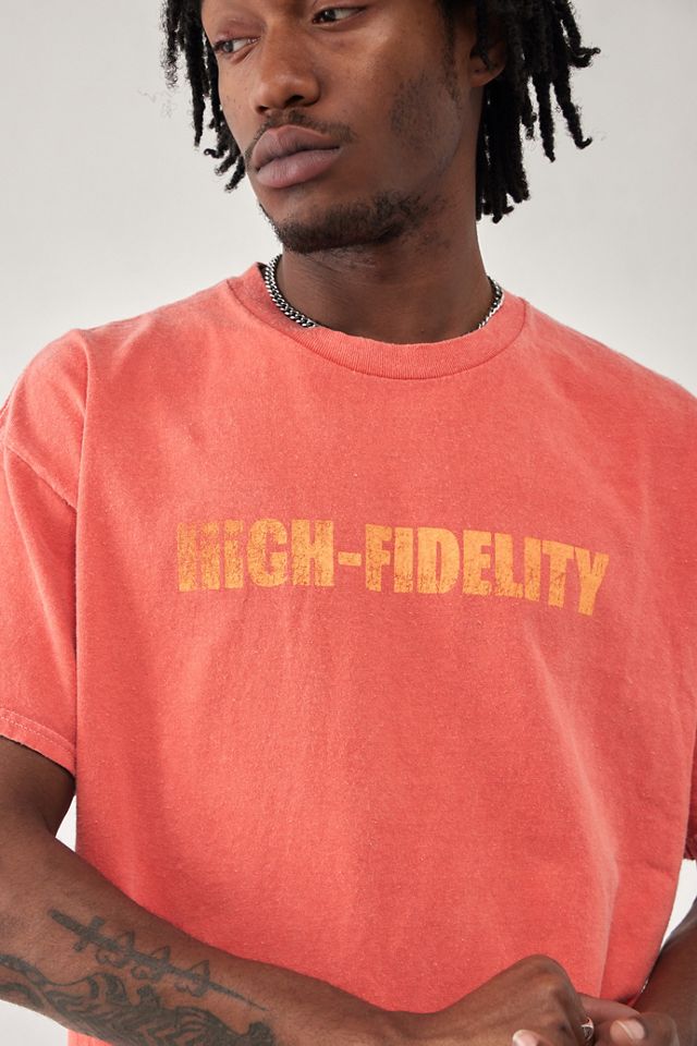 UO Red High Fidelity T-Shirt | Urban Outfitters UK