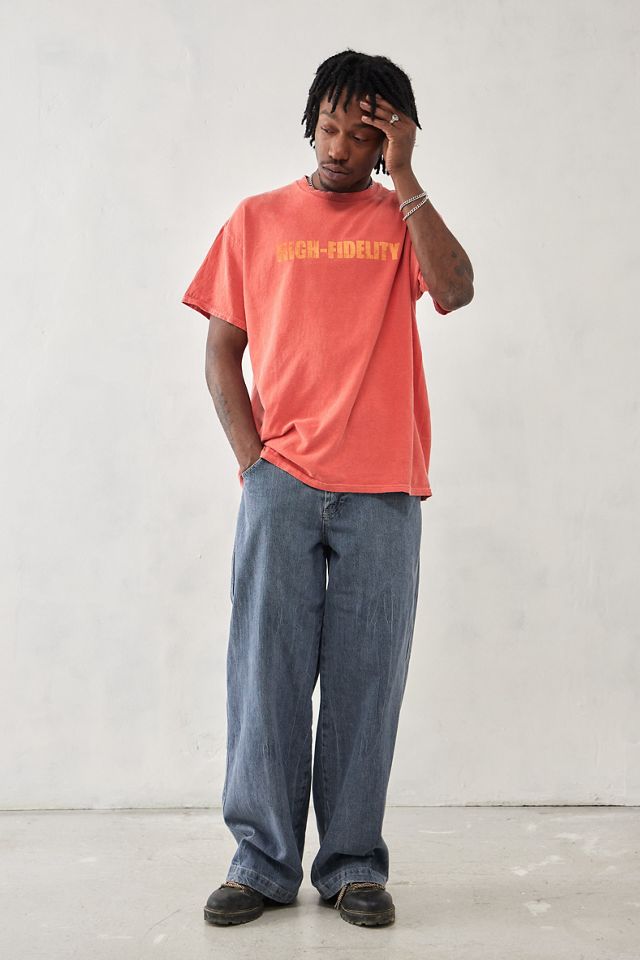 UO Red High Fidelity T-Shirt | Urban Outfitters UK