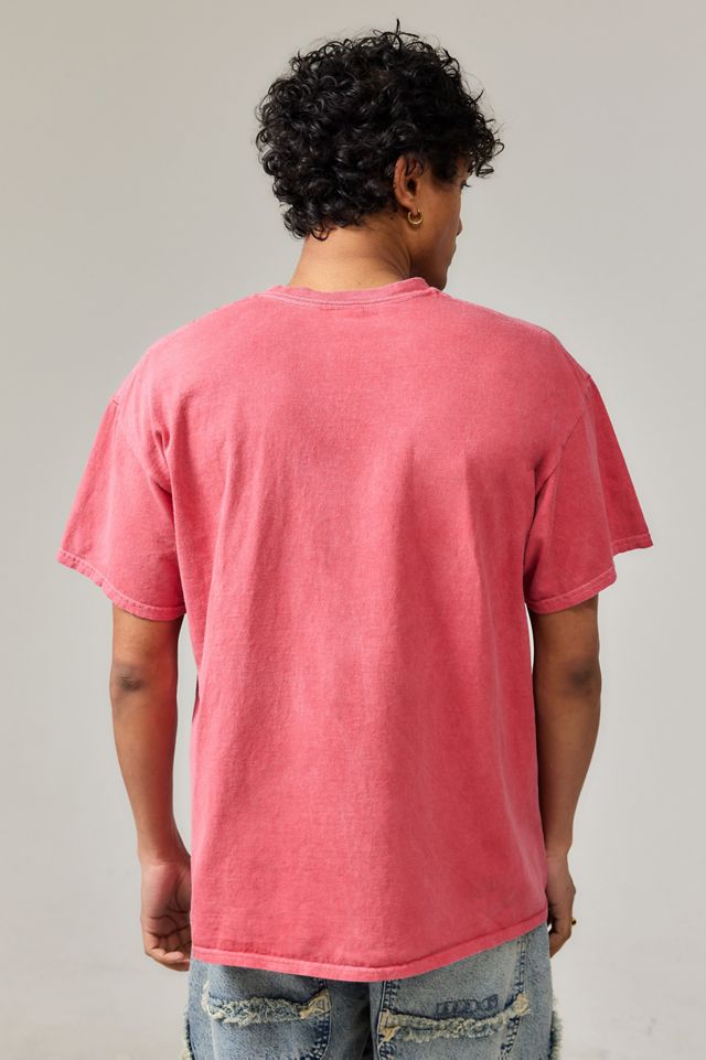 UO Washed Red District Downtown T-Shirt | Urban Outfitters UK