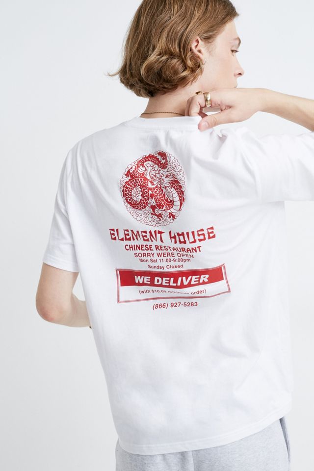 Element Delivery White T-Shirt | Urban Outfitters UK