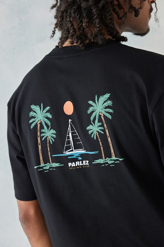 Parlez Black Away T-Shirt | Urban Outfitters UK