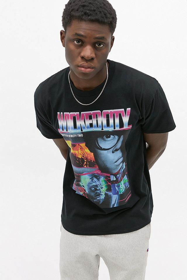 Raw Emotions Wicked City Black T-Shirt | Urban Outfitters UK Raw Emotions Wicked City Black T-Shirt | Urban Outfitters UK