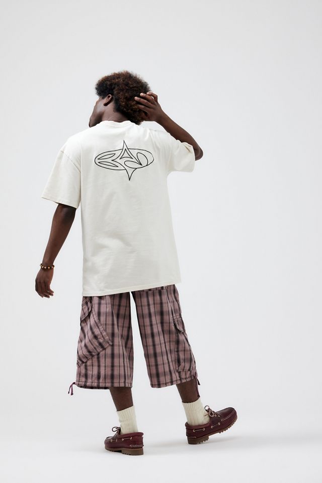 Basic Pleasure Mode UO Exclusive Blaine White T-Shirt | Urban Outfitters UK
