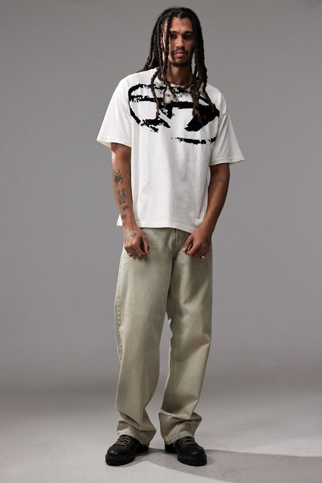 Diesel White T-Boxt-N14 T-Shirt | Urban Outfitters UK