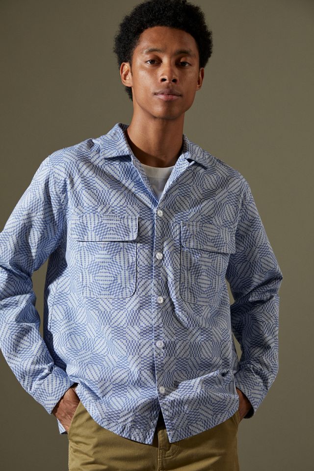 UO Jacquard Check Shacket | Urban Outfitters UK