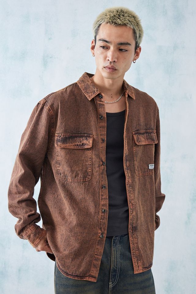 BDG Rust Tinted Overshirt | Urban Outfitters UK