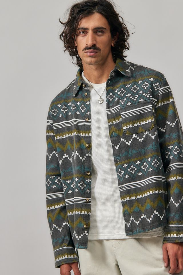 Ayker Printed Flannel Shirt | Urban Outfitters UK