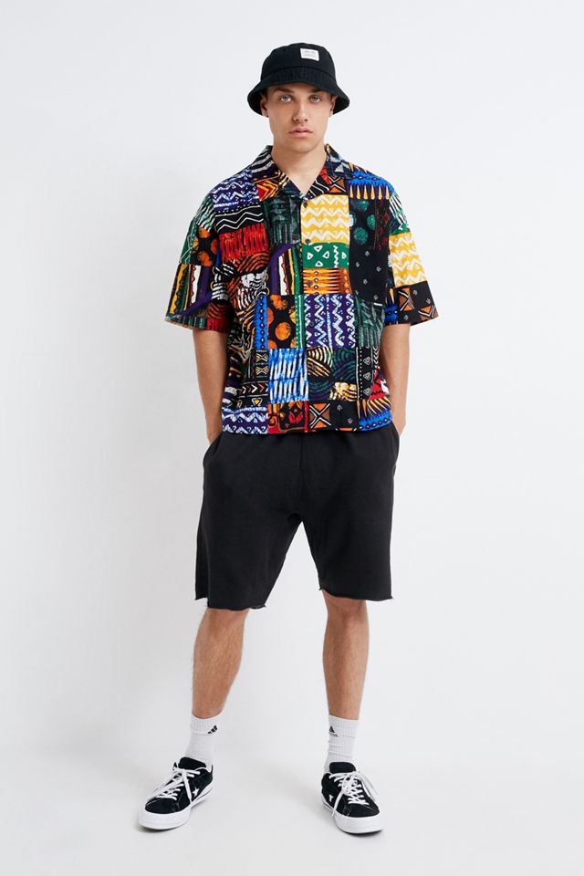 UO Patchwork Print Shirt | Urban Outfitters ES