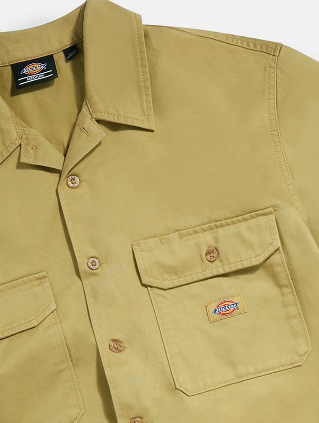 Dickies - Chemise 100 kaki | Urban Outfitters FR