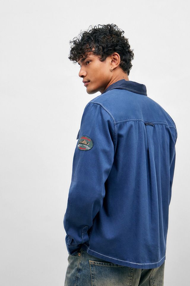 BDG Badge Shirt | Urban Outfitters UK