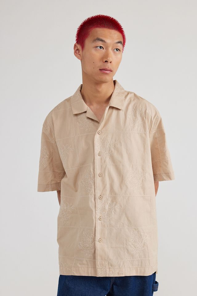 BDG Floral Embroidered Shirt | Urban Outfitters UK