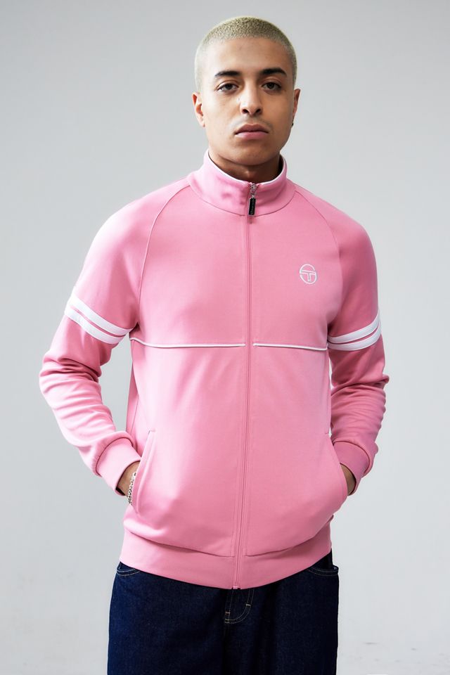 Sergio Tacchini Orion Pink Track Top | Urban Outfitters UK