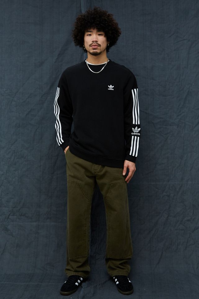adidas Adicolor Classics Lock-Up Trefoil Crew Neck Sweatshirt | Urban ...