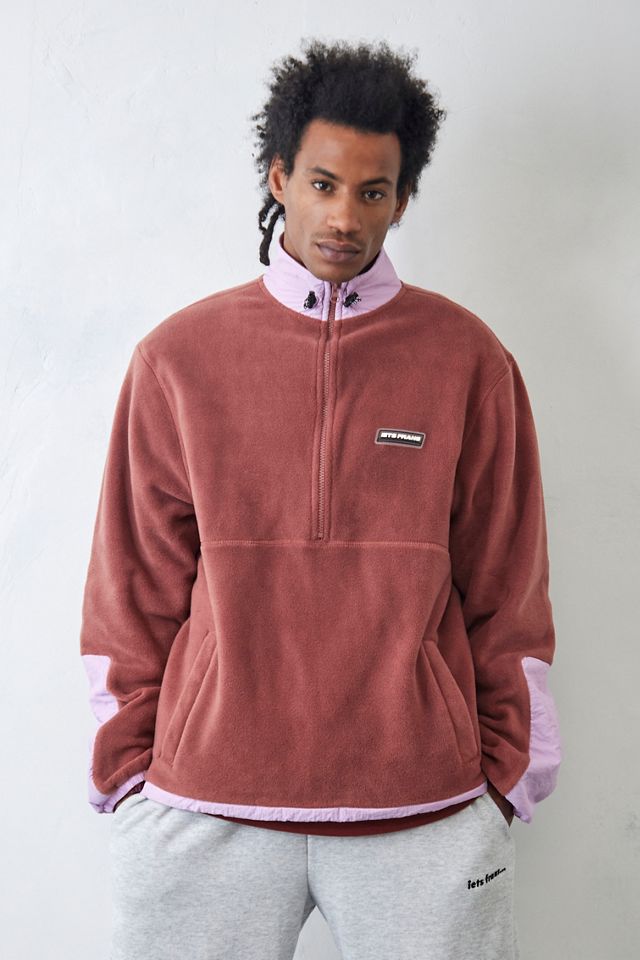 iets frans... Pink Nylon Fleece | Urban Outfitters UK