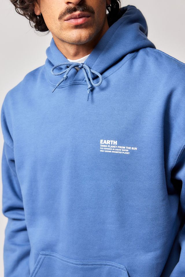 UO Blue Earth Hoodie | Urban Outfitters UK