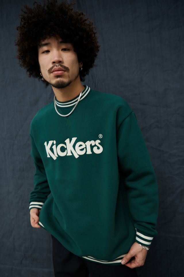 Kickers UO Exclusive Pine Ringer Crew Neck Sweatshirt | Urban Outfitters UK