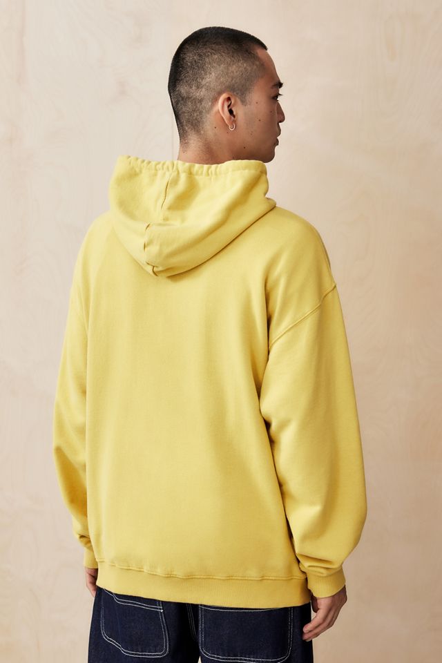 iets frans... Yellow Zip-Up Hoodie | Urban Outfitters UK