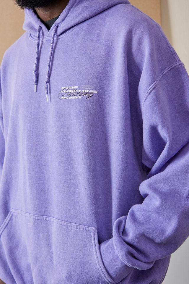 UO Sudadera con capucha de equilibrio púrpura | Urban Outfitters ES