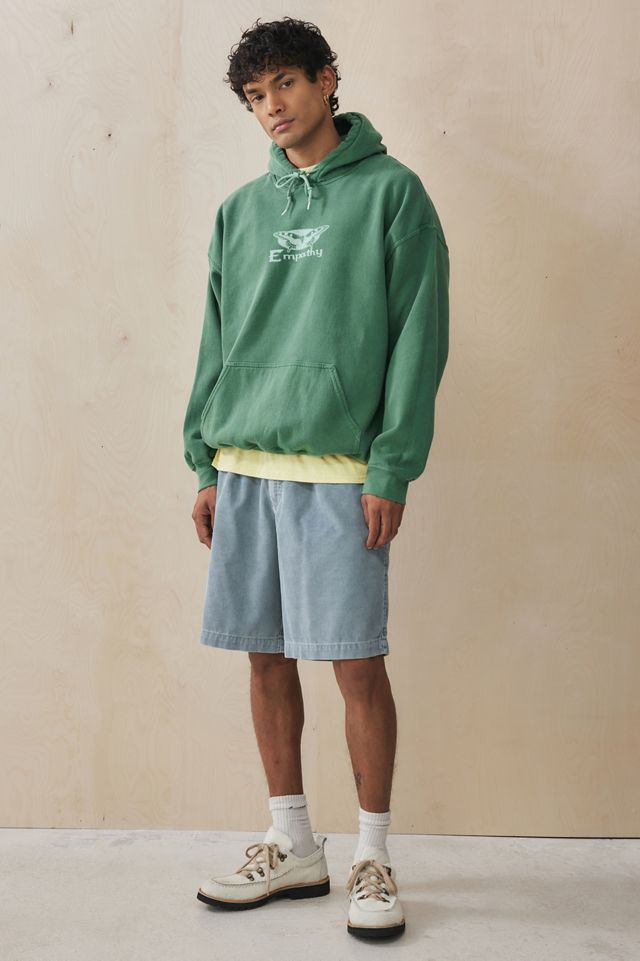 UO Green Belief Empathy Hoodie | Urban Outfitters UK