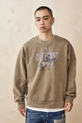 UO Brown Outbound Sweatshirt | Urban Outfitters UK