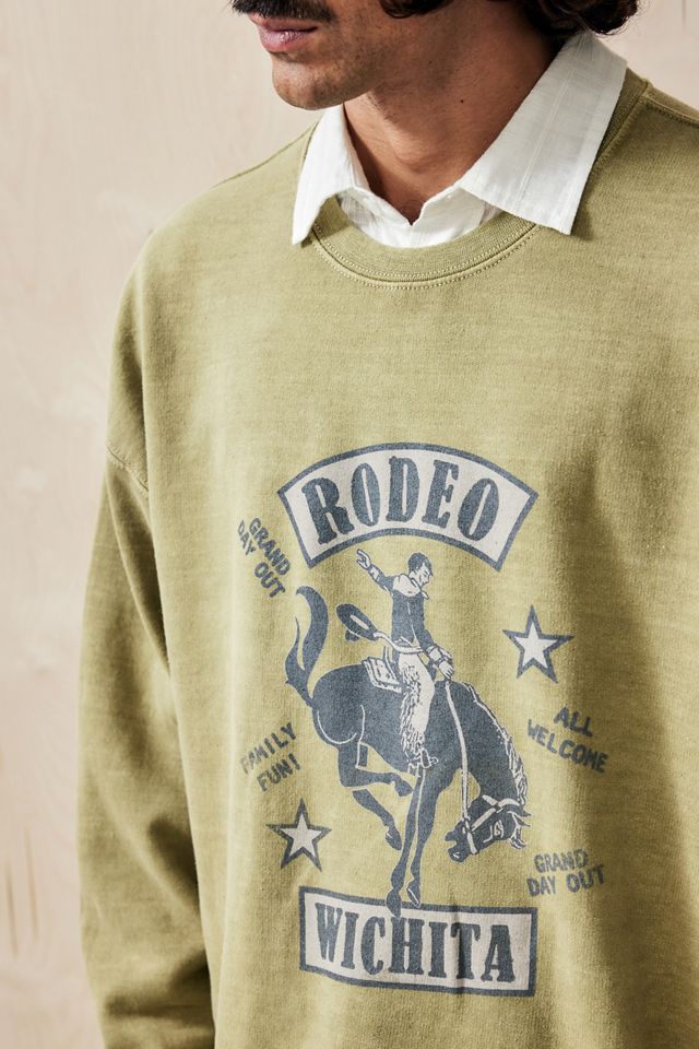 Sudadera UO Verde Rodeo | Urban Outfitters ES